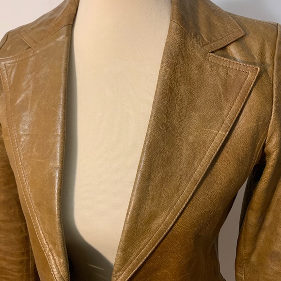 Nice Claup | Jackets & Coats | Nice Claup Tokyo Leather Jacket Blazer ...